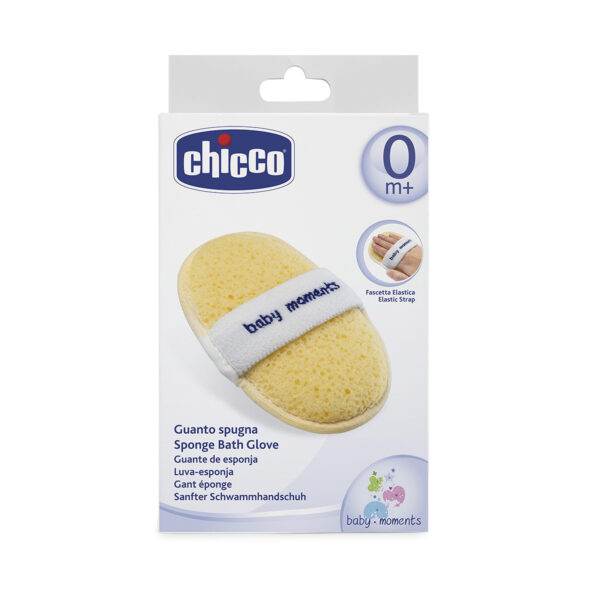SPONGE BATH GLOVE BABY MOMENTS - Chicco Bahrain